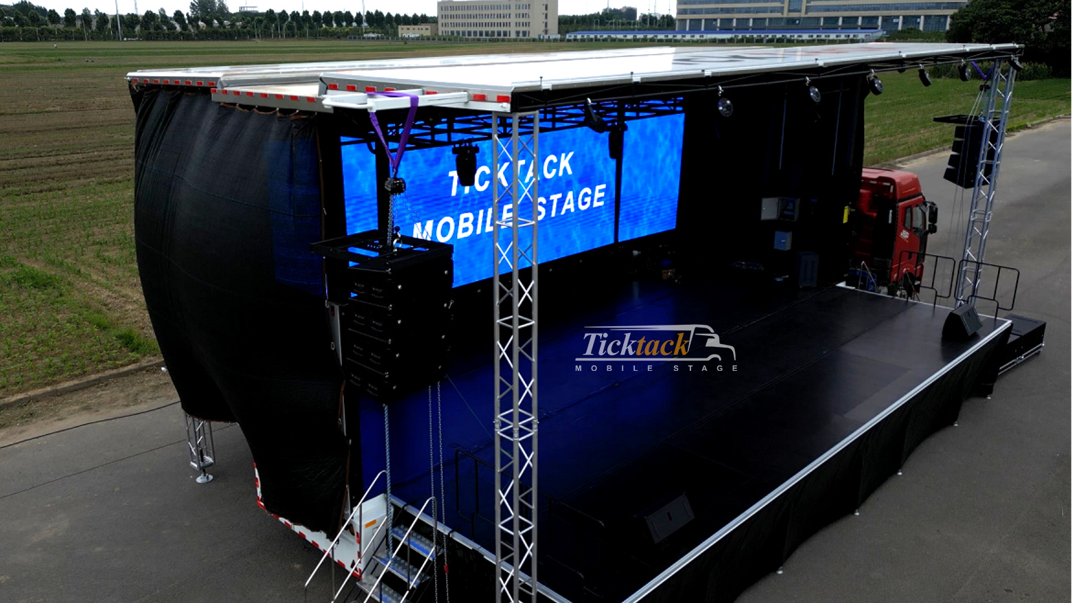 TL90 mobile stage semi-trailer - My Blog